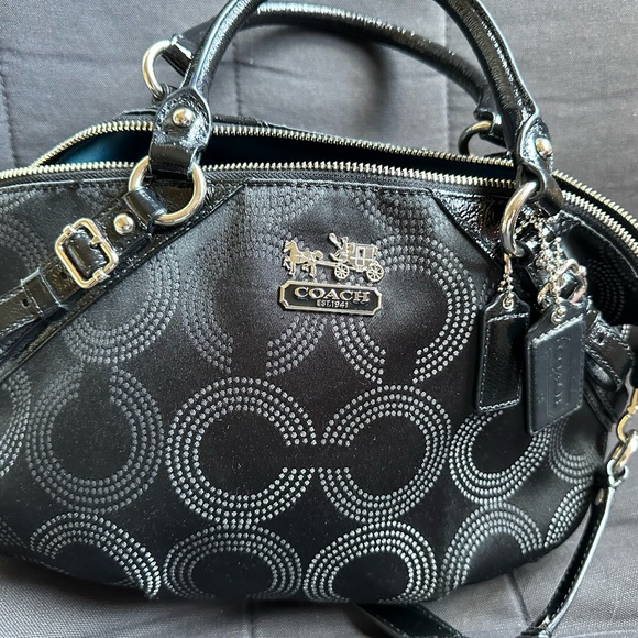 Coach | Bags | Coach Black Versatile Medium Size Bag In Great Condition ...